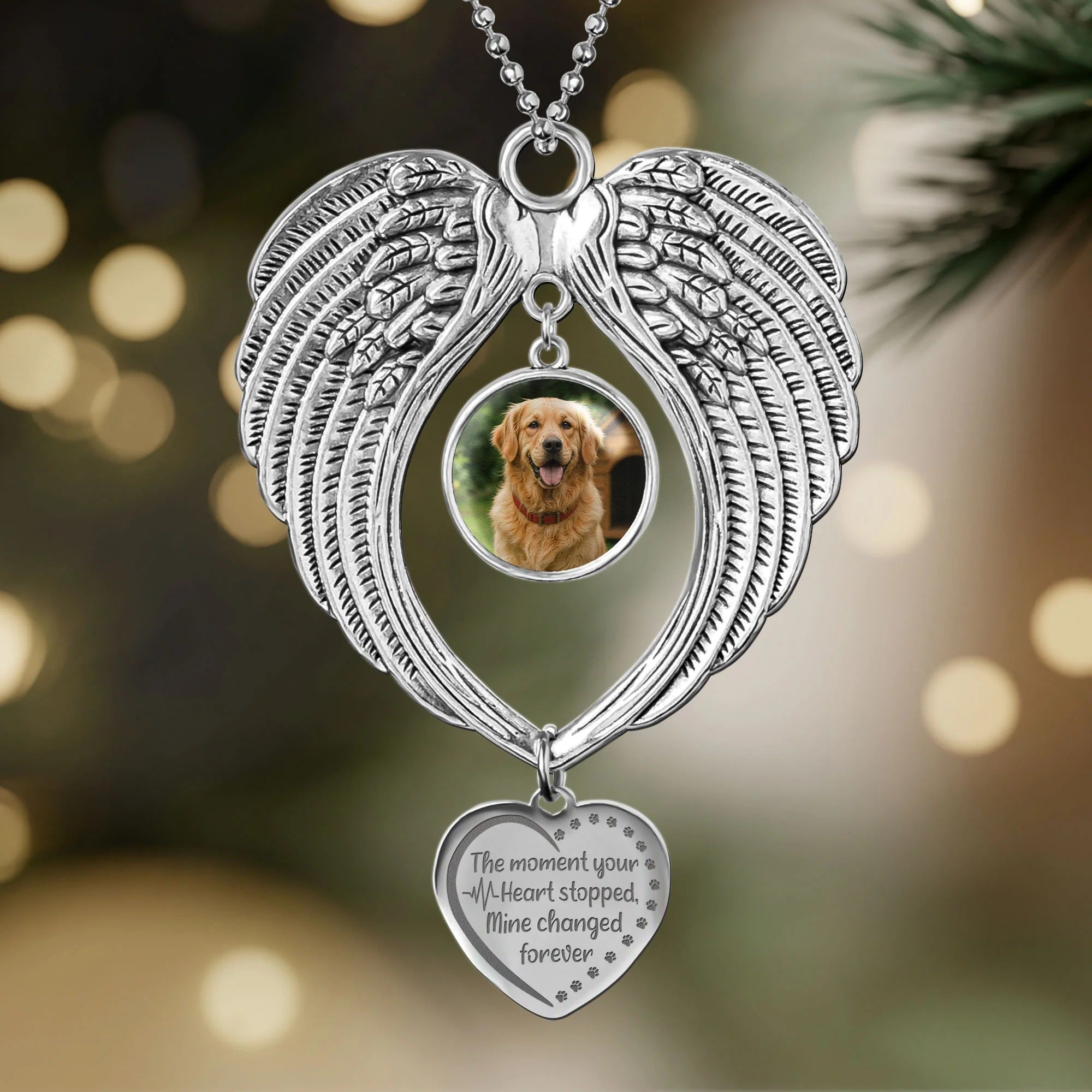 The Moment Your Heart Stopped, Mine Changed Forever - Custom Angel Win ...